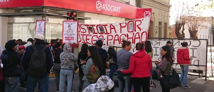 Pidieron el cambio de carátula para el crimen de Diego Pachao - Diario ...