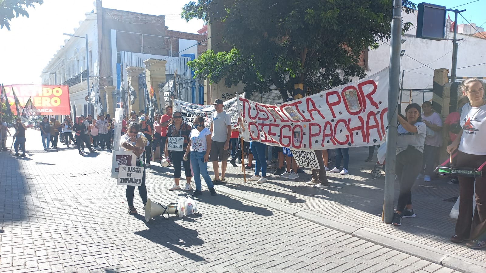 Caso Pachao: marcharon en repudio a la liberación de uno de los ...