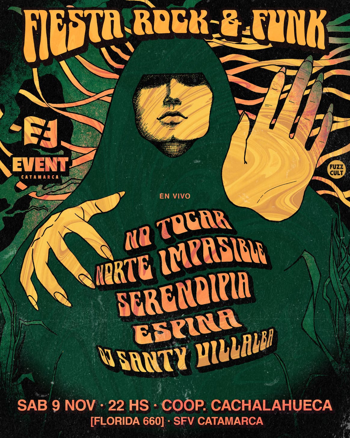 Sábado de rock y funk en Cachalachueca: ¡con bandas en vivo y streaming ...