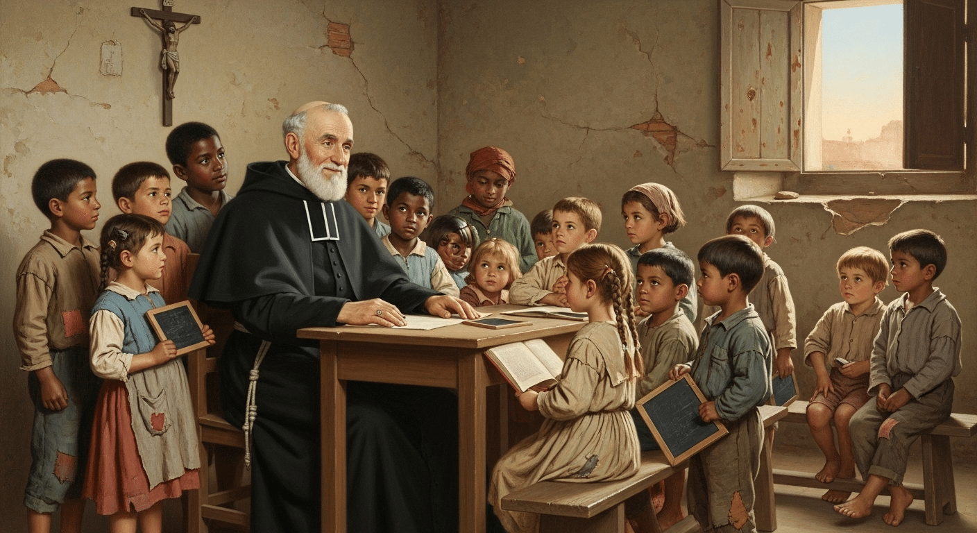Santo del Día 25 de Agosto: San José de Calasanz, Patrono de los ...